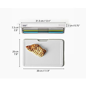Joseph Joseph Folio™ Slim 3-piece Under-shelf Chopping Board Set