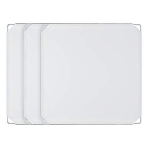 Puroma 3 Packs PP Plastic Sheets Durable Panels for Cube Storage Organizer (White)