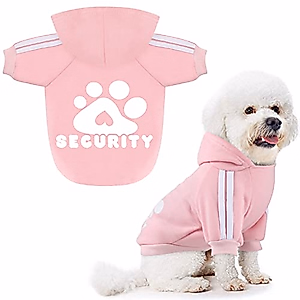 Otunrues Dog Sweater, Classic Dog Clothes Soft Warm Hoodies Sweatshirt Pet Dog Winter Clothes Small Medium Sweaters for Dogs Cats (Pink, XXXL)