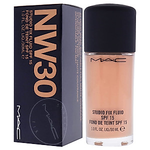 M.A.C. Studio Fix Fluid Foundation SPF 15 NW30,1 Fl Oz (Pack of 1)