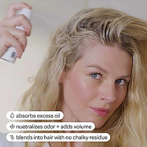 ACT+ ACRE Dry Shampoo - Plant-Based Fulvic Acid Volumizing Dry Shampoo, Unscented, Aerosol, for All Hair Types, Controls Oil and Restores Volume