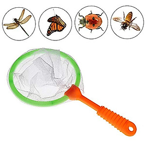 Shindel Durable Kids Bug Catcher Nets, 6PCS Insect Collecting Net Bath Toy Adventure Tool Early Learning Tool for Specimen Observation