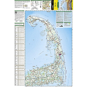 Cape Cod Map (National Geographic Trails Illustrated Map, 250)
