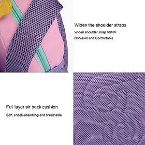 CAMTOP Cute Kids Toddler Backpack Girls Small 3D Cartoon School Bookbags Age 1-3 Daycare Nursary Travel Bags (Butterfly-Pink)