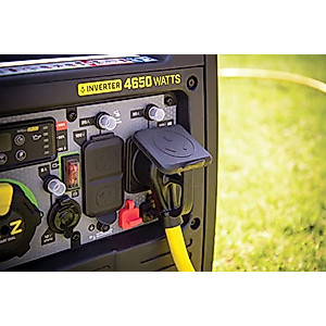 Champion Power Equipment 100827 Foot 30-Amp 125-Volt RV Generator Power Cord, (TT-30P to L5-30R)