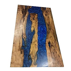 Epoxy Table, Live Edge Wooden Table, Epoxy Resin River Table, Natural Wood,Dining table, Natural Epoxy Table, Resin Table
