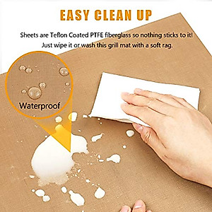 Teflon Sheet for Heat Press Transfer Sheet 18 Pack Non Stick 12"x16" Heat Transfer Paper Heat Resistant Craft Mat