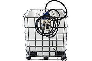 PIUSI USA SUZZARABLUE TOTE 120V PRO Automatic Nozzle/60 Hz K24 SIDE UL