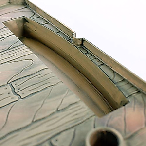 Penn-Plax Reptology Floating Turtle Pier and Basking Platform – Decorative, Functional, and Naturally Inspired – Large Size (Model Number: REP603)