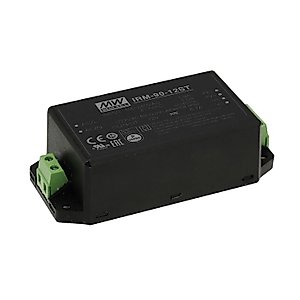 MEAN WELL Compact Green Power Module Encapsulated 12V 6.7A 80W PCB Mount Screw Terminal