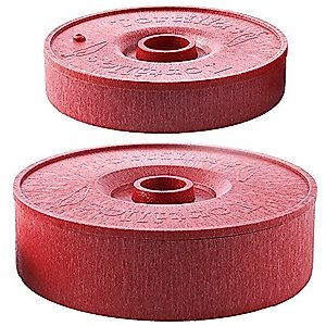 Tortilla Warmer - Tortilla Server -Pancake Keeper -One Large & One Small Combination - Food Container - Perfect for Keeping Tortillas, Pancakes, Waffles Warm -Microwave Save (Red)