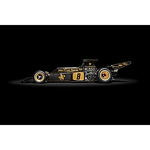 Pocher Lotus 72D John Player Special Emerson Fittipaldi 1972 British Grand Prix 1:8 Scale Diecast Model Kit HK114
