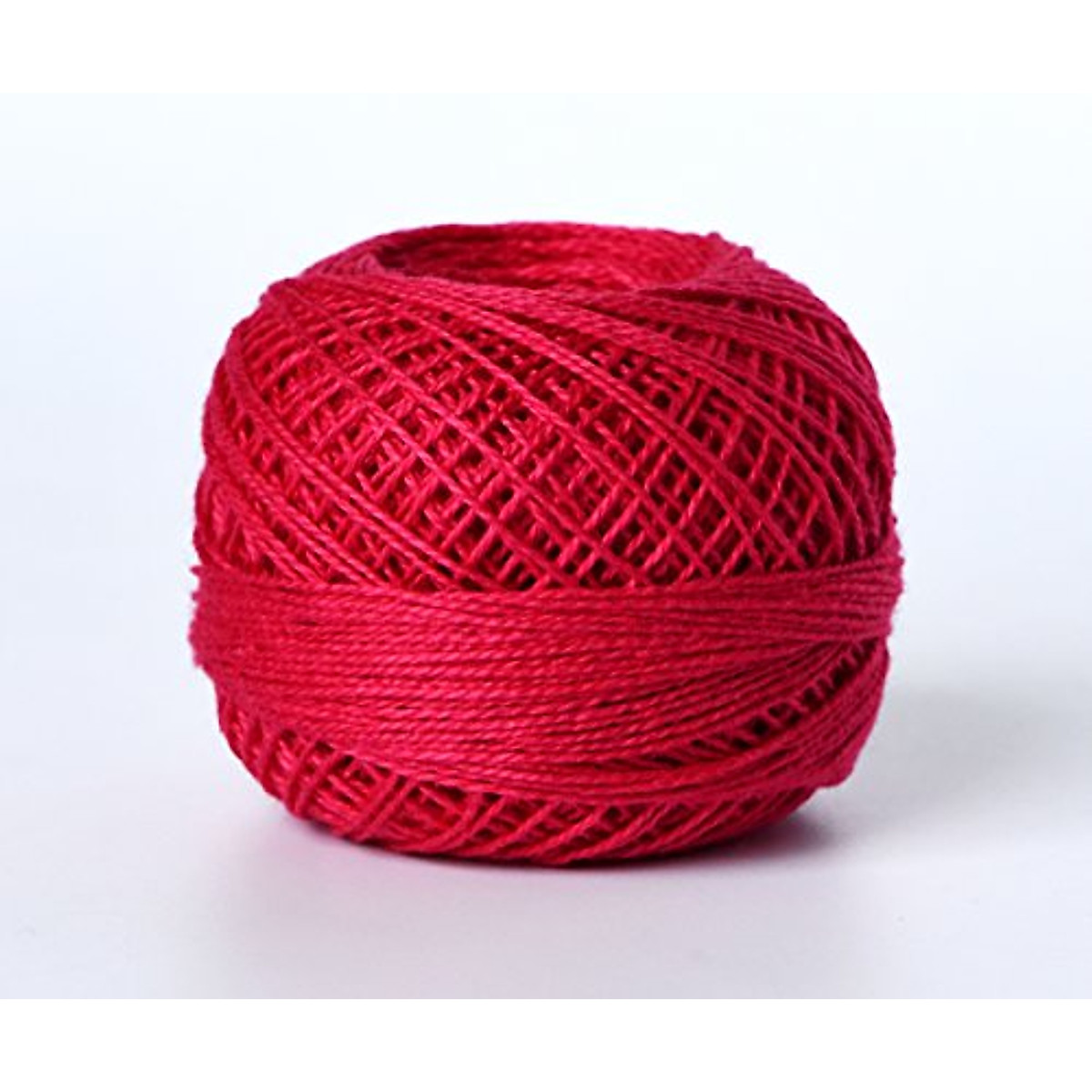 Soft 1500Y 15 Pearl Balls Cardinal Size 8 Rainbow Colors for Crochet Hardanger Cross Stitch Needlepoint Hand Embroidery