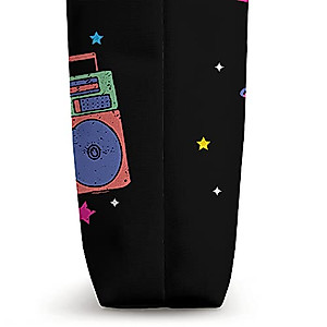 Retro Roller Skating Roller Disco Roller Skates Skating Tote Bag