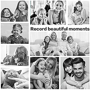 9 Rolls Kids Instant Camera Refill Print Paper- Photo Printer Thermal Paper Rolls Instant Print Camera Refill Paper for Kid's Instant Camera Favors Supplies