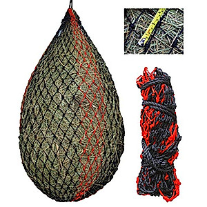 T TEKE Deluxe Slow hay Feeder hay nets, 1-3/4" Feeding Holes, Horse Supplies hay Bags for Horses, Goats