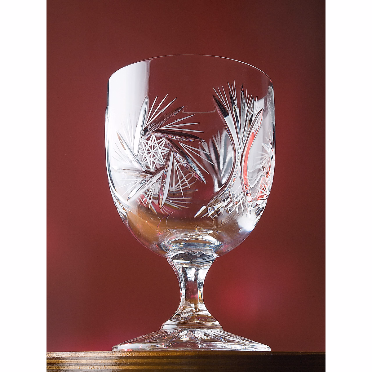 Barski Glass Dessert Cups - Ice Cream Bowl - Parfait Glass - Fruit Cup - Sundae Cup - Set of 6 Glasses - Handmade Cut Crystal Glass - 8 oz. Capacity Made in Europe