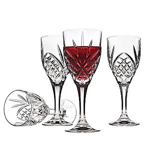 Godinger Dublin Wine Glasses and Decanter Set - 5 Piece