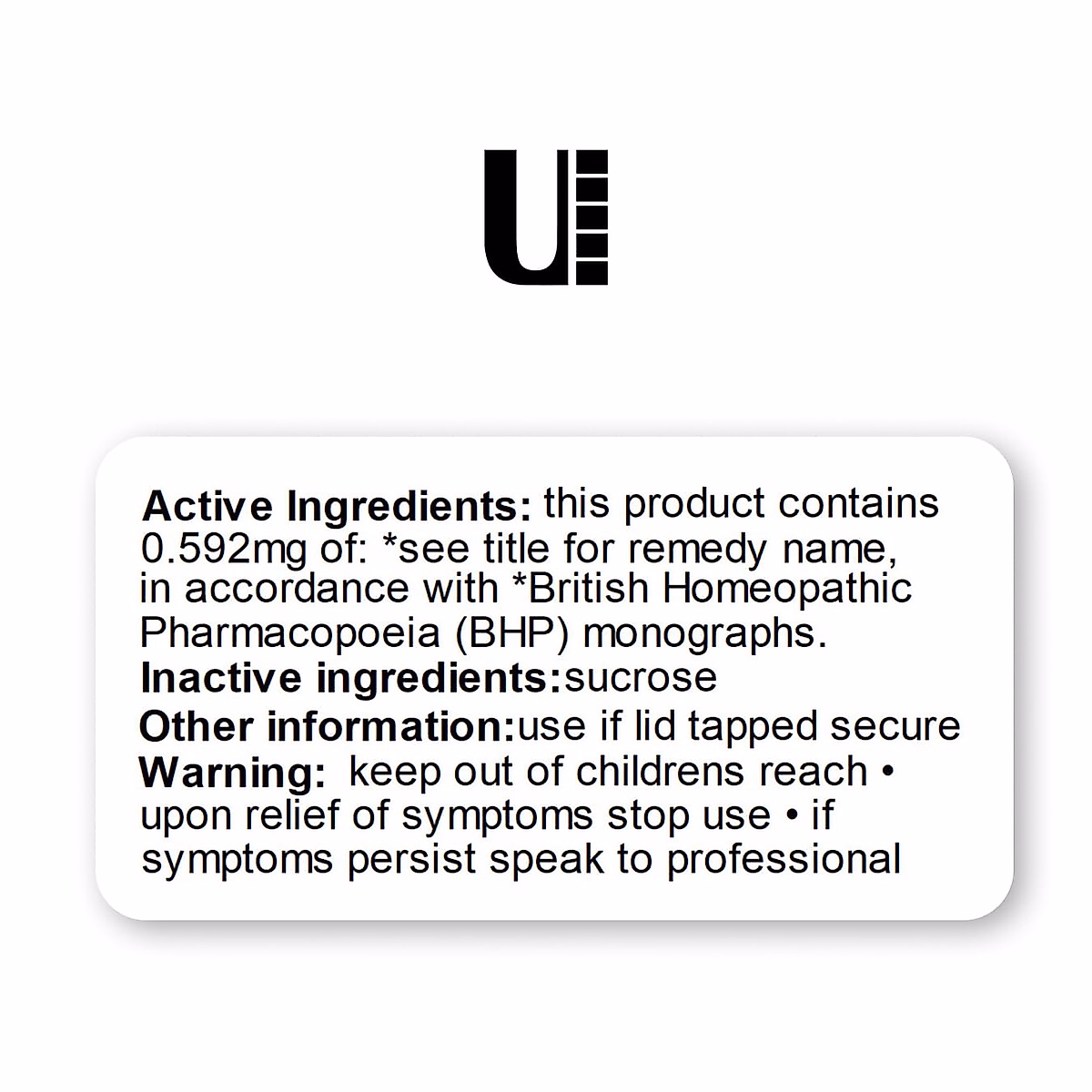 Aesculus Hippocastanum 200C Homeopathic Remedy, 200 Pellets, Urenus