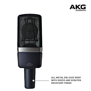 C214 Microphone Large Diaphragm Condenser Mic (Renewed)