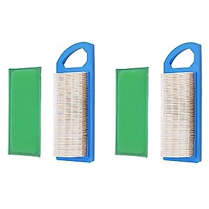 AWSZH 697153 698083 Air Filter Fit for Pre Filter 697634 795115 102-875 Oregon 30-122 Craftsman 33425 M149171 Lawn Mower JD M147489 GY20573 Oregon 30-076 tractor lawn mower lt2000 air filter(2 PCS)