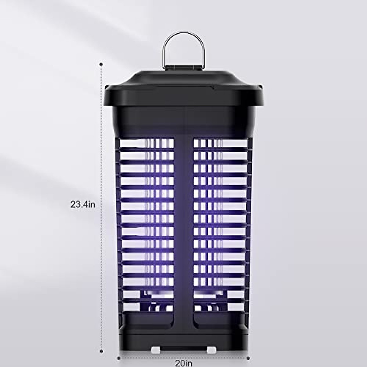 Bug Zapper - Powerful Electric Mosquito Zapper Fly Killer for Outdoor and Indoor - 4200V Metal Mesh, Insect Fly Trap Indoor Mosquito Killer for Home, Garden, Patio, Backyard (18W)