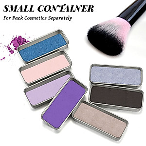 Norme 40 Pcs Small Slide Top Tin Lip Balm with Lids Rectangular Metal Containers for Lip Balm Candies Jewelry Crafts Pills Storage Kit(3.15 x 1.38 x 0.43 Inch,Silver)