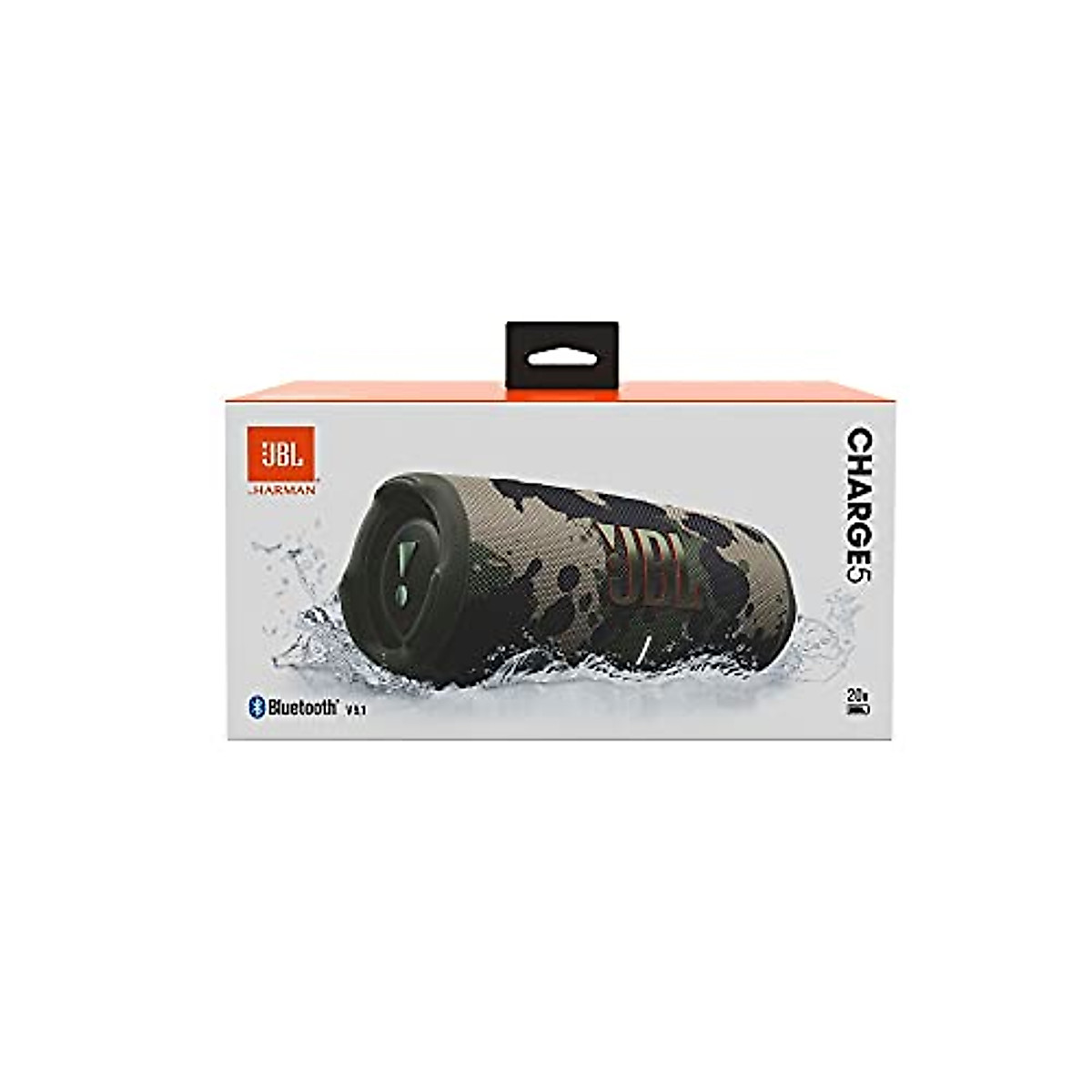 JBL CHARGE 5 - Portable Bluetooth Speaker with IP67 Waterproof and USB Charge out - Squad