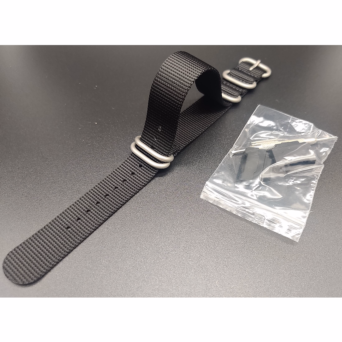 Lijinlan Military Ballistic Nylon Strap Replacement G-Shock Watch Bands Compatible with Casio G-Shock Watch Model GW100/GA100/GA400/GD120/ DW-D5500 /DW5600E/ DW6900/DW-9052/GWM5610/GW9400 (Black)