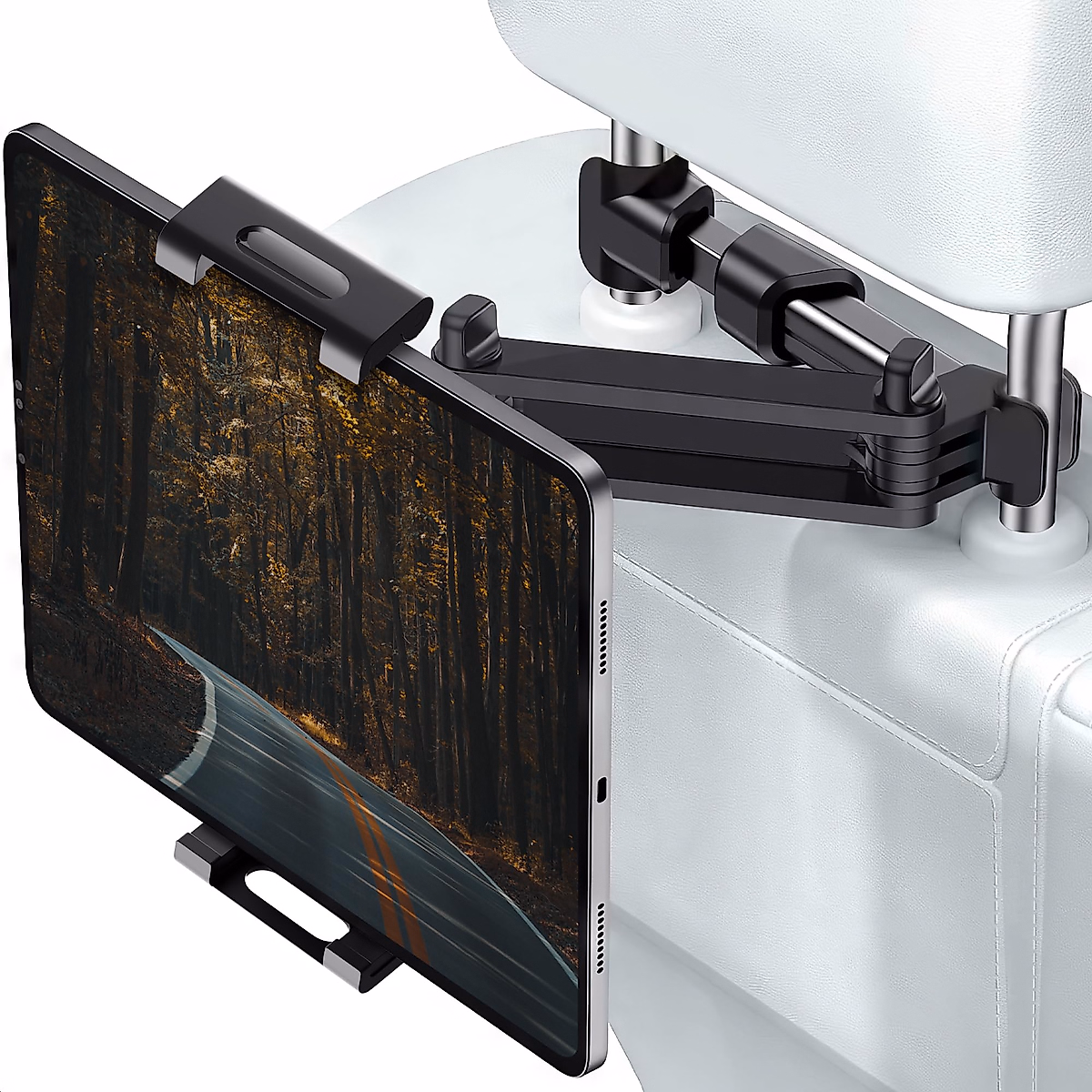 Adjustable Tablet Holder for Car Headrest 5.51-11" - Swivel Tablet Mount Car Headrest Tablet Holder Car Headrest Phone Holder Back Seat Phone Holder for Car Tablet Holder - Car Seat Phone Holder Mount