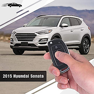 Car Key Fob Fit for Hyundai 2015 2016 2017 Sonata OEM Remote (95430-C1010) Keyless Entry System 433 MHz(TQ8-RKE-4F16)