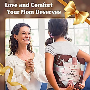 NANANEST Custom Mom Blanket, Mothers Day Birthday Gifts for Mom from Daughter Son, to My Mom Blanket, Mom Gifts, Gifts for Anniversary Mom Birthday Gifts, Mom Blanket from Son (Mom Blanket, 50"x60")