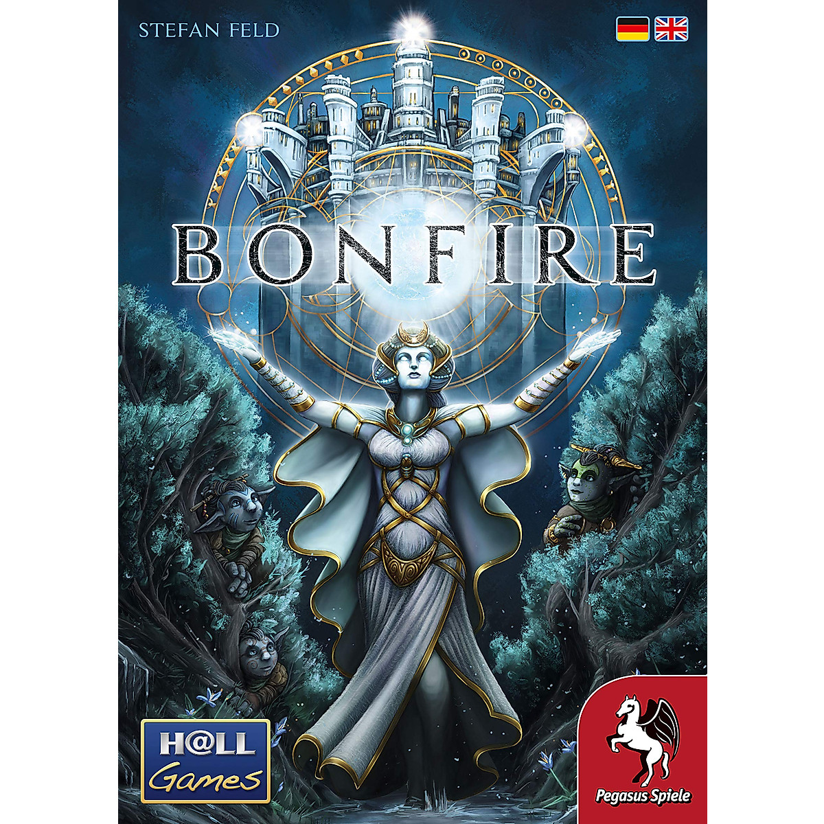 Bonfire – Board Game by Pegasus Spiele 1-4 Players – Board Games for Family – 70-100 Minutes of Gameplay – Games for Family Game Night – Kids and Adults Ages 12+ - English Version