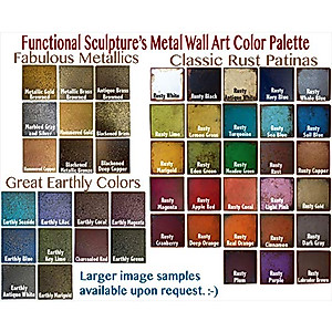 Lotus Flower - Traditional - 12", 17" or 23" wide - Metal Wall Art - Choose your Patina Color and Choose from a Variety of Zen, Yoga and Buddhist Symbols