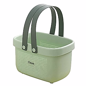 jomgeroz Portable Storage Organizer Caddy Shower Caddy Tote Storage Bins with Handles for Bathroom Dorm Kitchen Bedroom Bath storage baskets for bathroom organizing