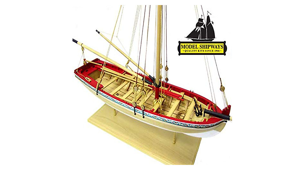 Model Shipways 18th Century Longboat Starter Kit + Tools