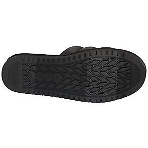 Koolaburra by UGG Men's Rommie Nylon Slipper, Black, 9