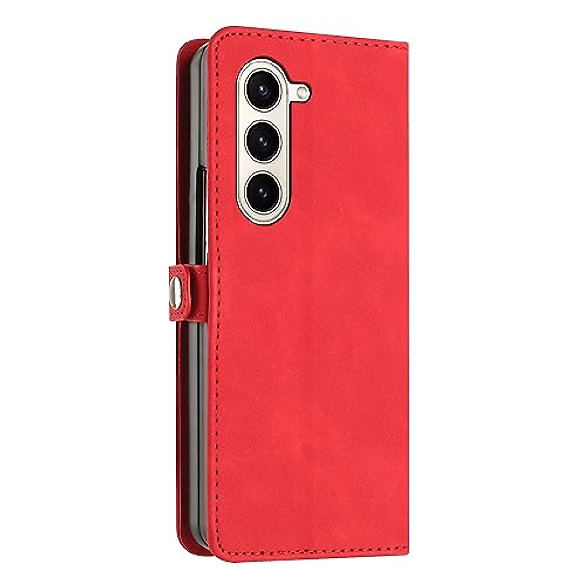 phone flip case Wallet Case for Samsung Galaxy Z Fold 5 2023, Compatible with Samsung Galaxy Z Fold 5 Case [TPU Shockproof Interior Case]PU Leather Case with Magnetic Flip Cover phone screen protectio