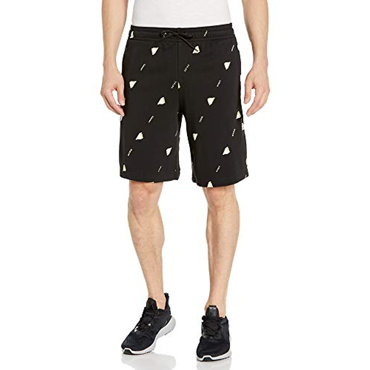 adidas Men's Must Haves Enhanced Short Graphics Black X-Large