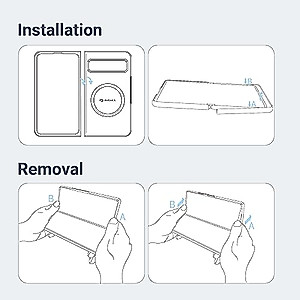PITAKA Pixel Fold Case, Slim & Light Pixel Fold Case MagSafe, Aramid Fiber Made [MagEZ Case 3 - Black/Grey(Twill)]