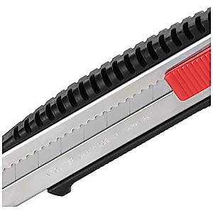 NT Cutter Heavy Duty Chemical Resistant Poly Grip Multi-Blade Cartridge Knife, 1 Knife (L-700RP)