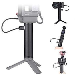 ULANZI BG-2 6800mAh Power Bank Hand Grip for Sony RX100 VII Canon G7X Mark III Compact Digital Cameras, GoPro 10 9 8 Action Cameras, DJI OSMO Pocket, and iPhone 13 Samsung Google OnePlus Smartphones