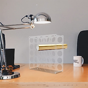 TEHAUX Storage Rack Vinyl Holder Vinyl Storage Vinyl Organizer Vinyl Mount Vinyl Frame Vinyl Wall Holder Craft Organizer Craft Room Organizers and Storage Vinyl Stand