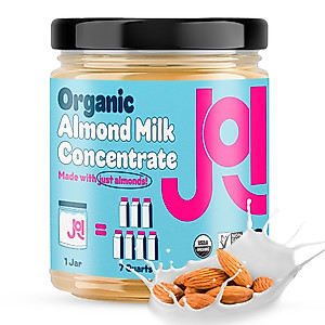 New Organic Almond Milk Unsweetened Plain Concentrate by JOI