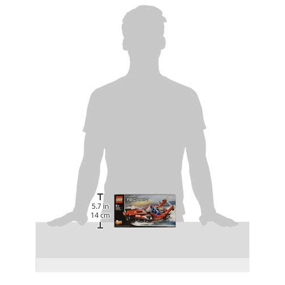 Power Boat Replica Building Set, 2 in 1 Model, Hydroplane Speedboat, Toy Boat Kits for Kids