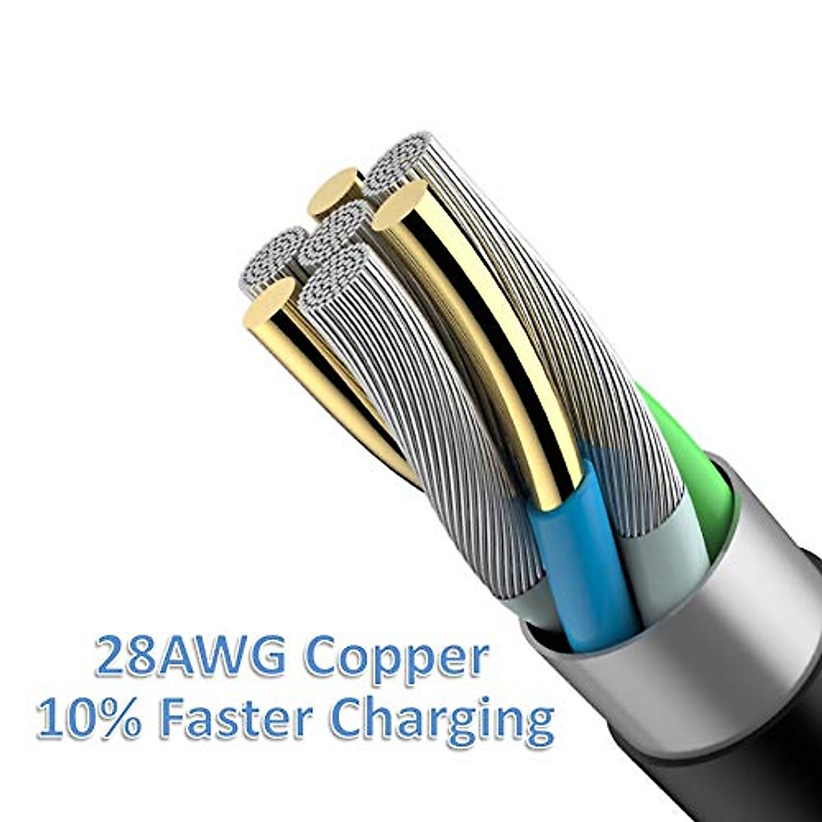 Micro USB Charging Cable Charger Cord Compatible Bose SoundLink Color Bluetooth Speaker I, II, III, SoundLink Mini II/Revolve Plus, QuietComfort 35 II AE2W Headphones, SoundWear Companion Speaker