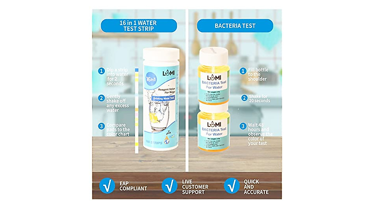 Accurate 17 in 1 Water Test Kit for Quality Testing