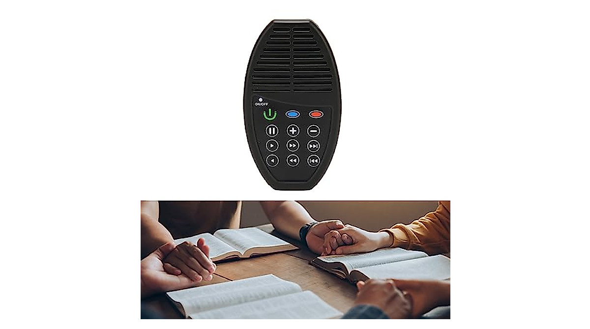 Solar Portable Bible Reader | 4G Capacity & Adjustable Volume