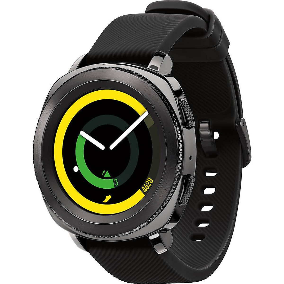 SAMSUNG Gear Sport Smartwatch (Bluetooth), Black, SM-R600NZKAXAR – US Version with Warranty