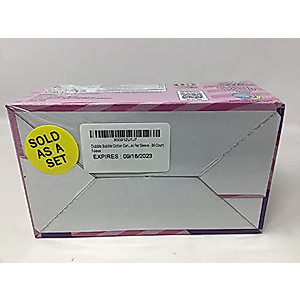 Dubble Bubble Cotton Candy Bubble Gum 4 Pieces Per Sleeve - 36 Count